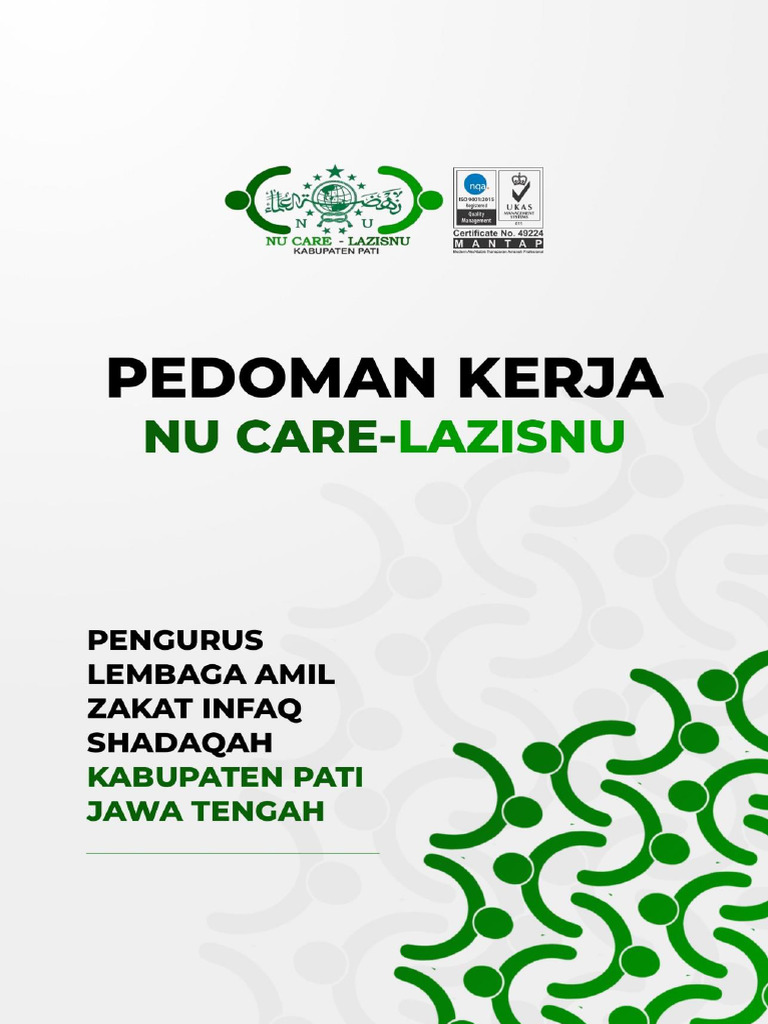 Pedoman Kerja Nu Care-lazisnu | PDF