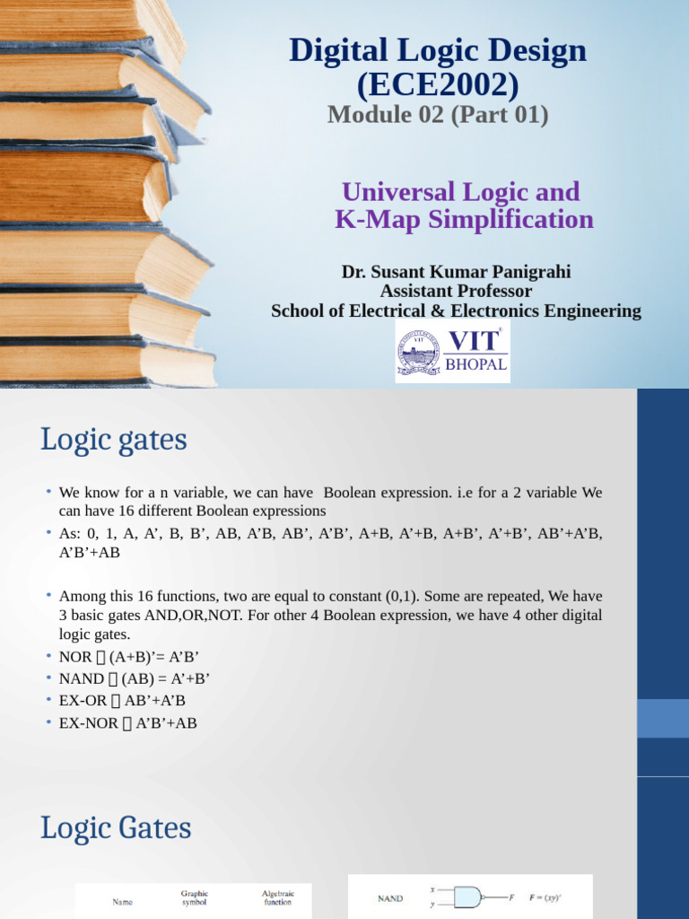 DLD (Unit-02) Part-01 | PDF | Mathematics | Theoretical Computer Science