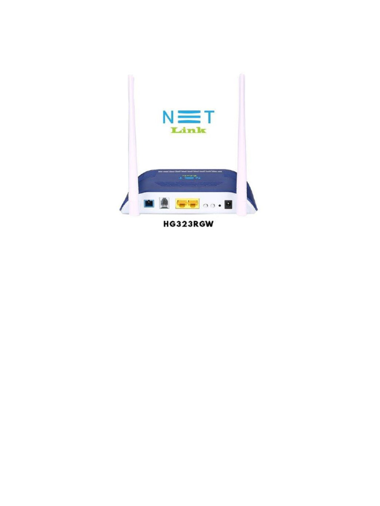 HG323RGW User Manual and Configuration | PDF | Wireless Lan | Computer ...