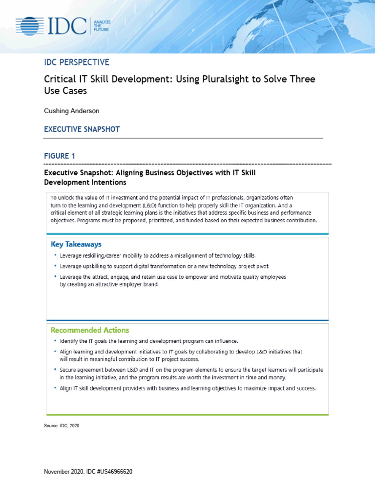 Critical IT Skill Development - Using Pluralsight To Solve Three Use ...