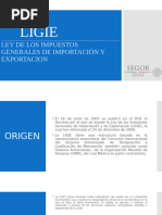 Estructura y Reglas de la TIGIE | PDF