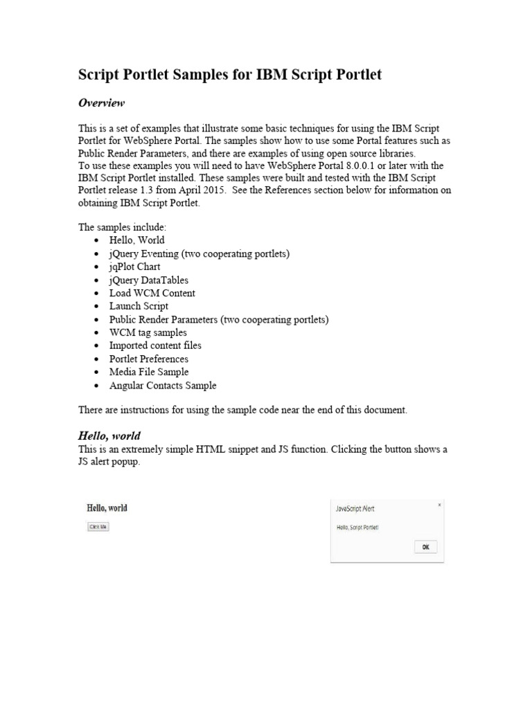 Script Portlet Samples Pdf Angular Js Java Script