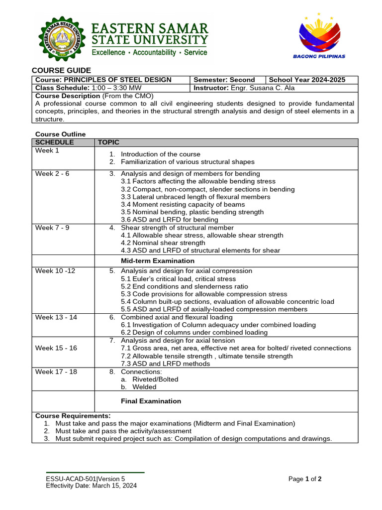 Principles of Steel Design Guide | PDF | Bending | Strength Of Materials