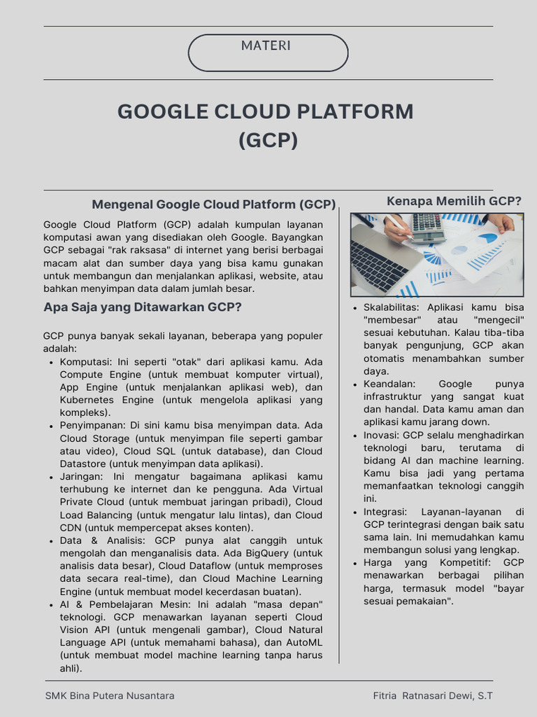 Google Cloud Platform (PaaS) | PDF