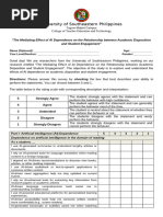 PDF Academic Performance Questionnaire | PDF