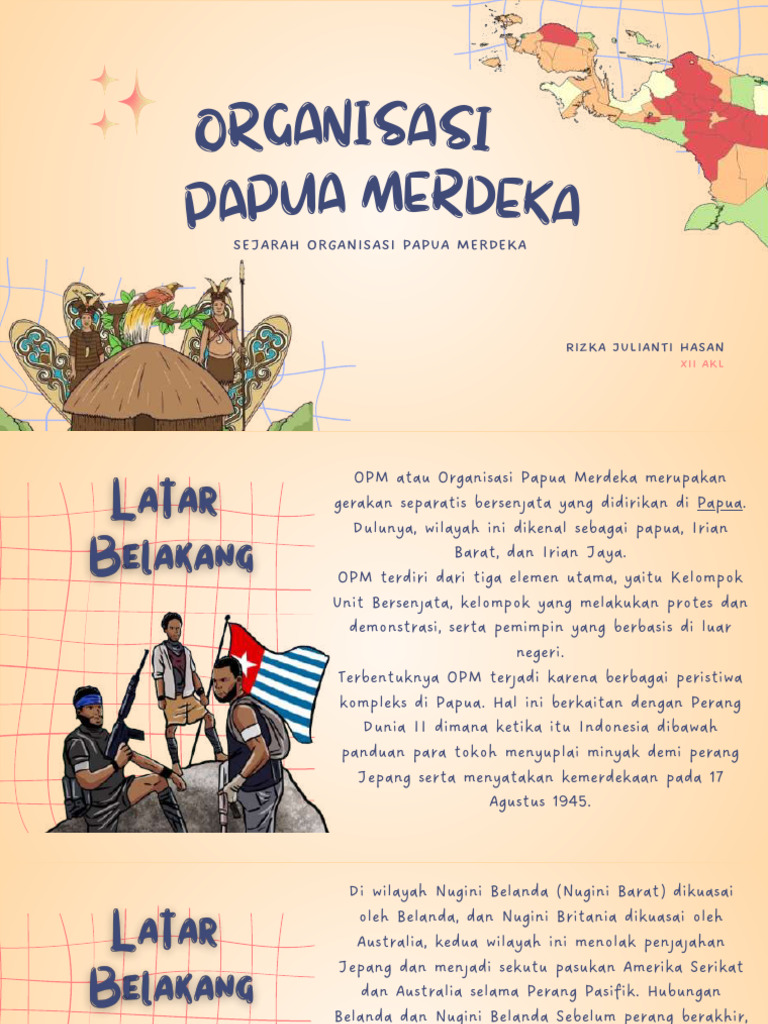 Organisasi Papua Merdeka | PDF