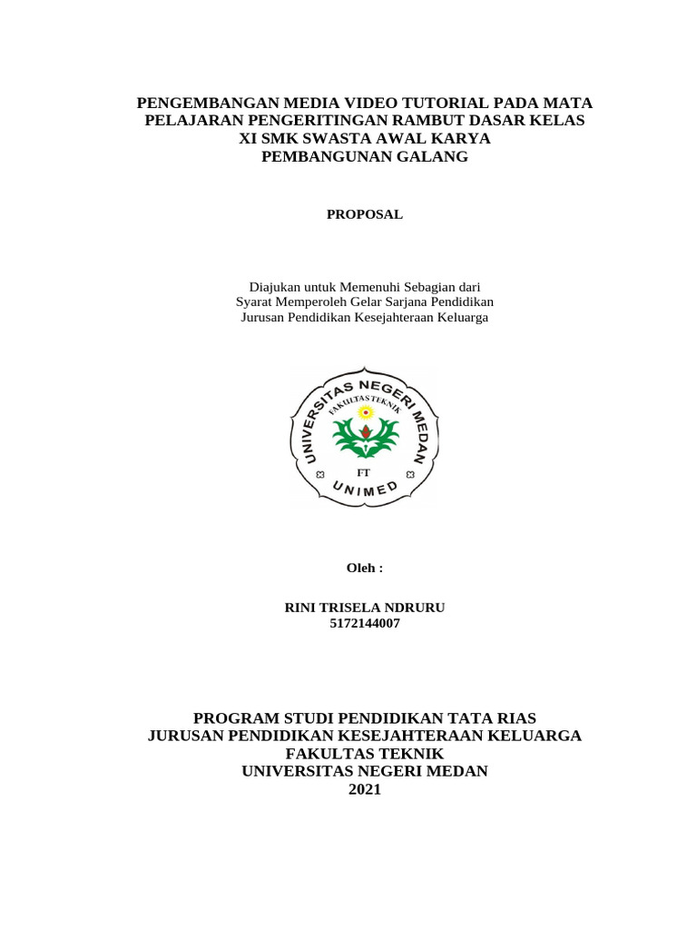 Proposal Revisi Baru | PDF