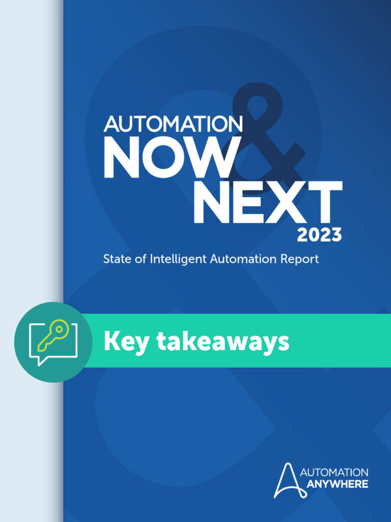 Automation Now & Next Report | PDF