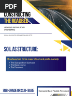 Roadbed Construction and Materials Guide | PDF | Road | Construction ...