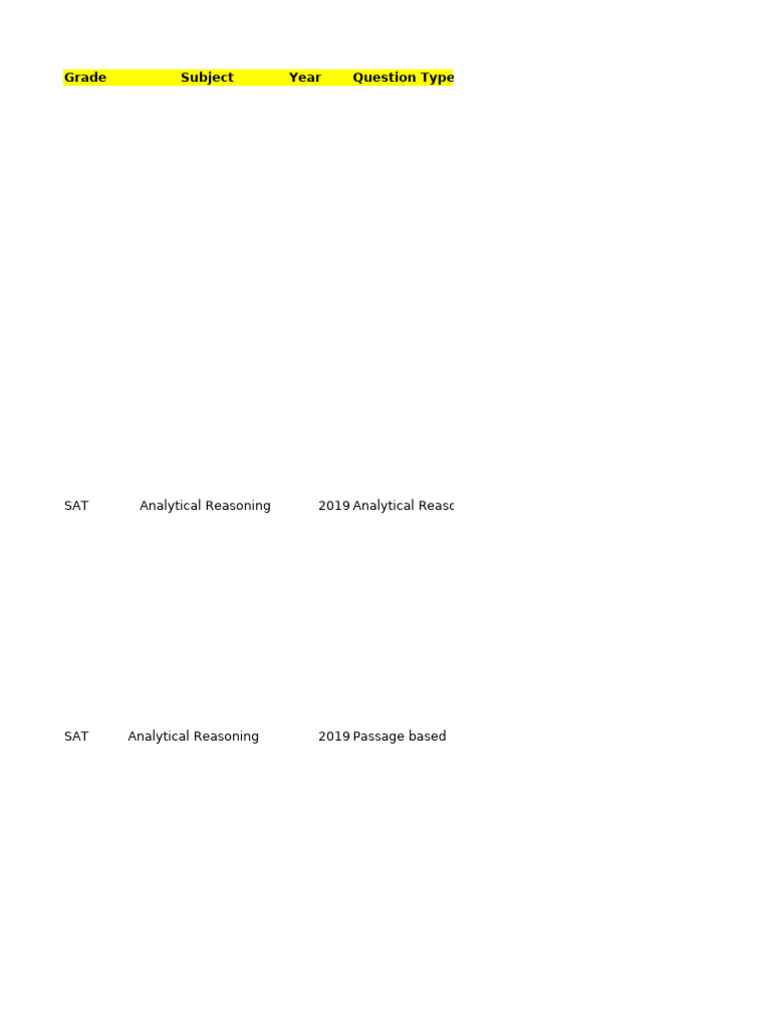 2019 SAT and LSAT Analytical Reasoning | PDF | Orbit | Force