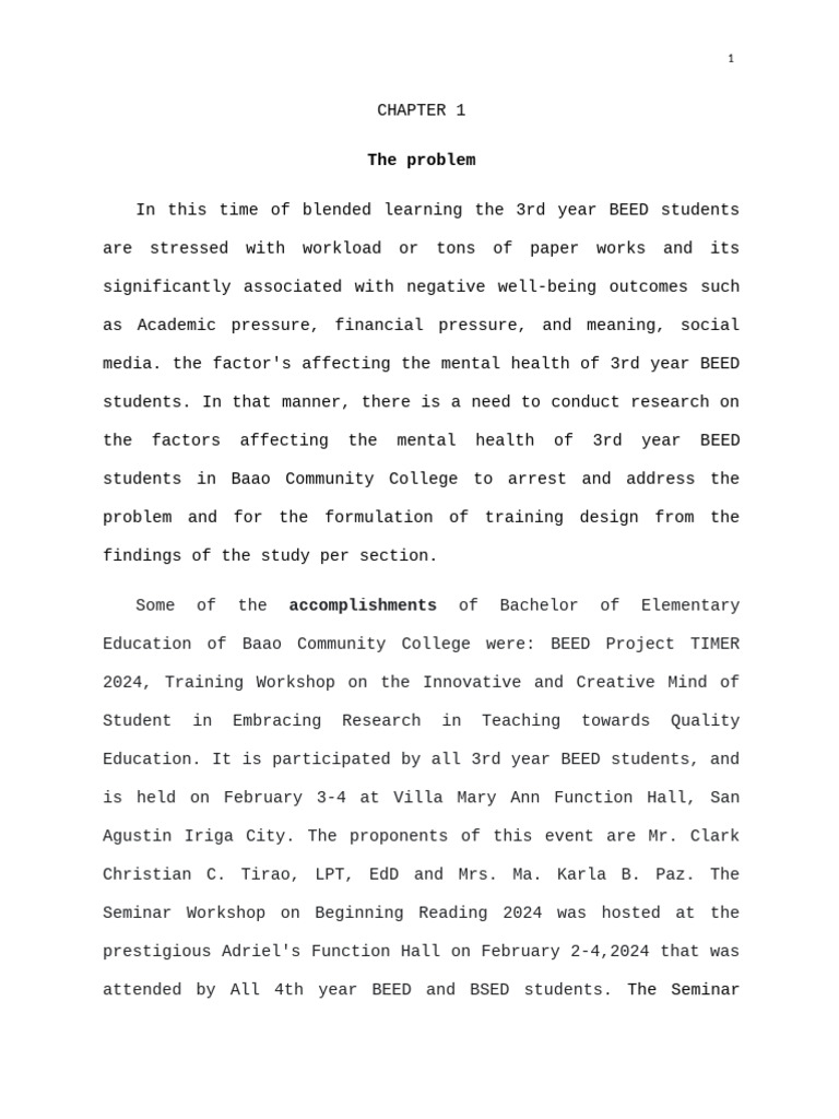 Research Proposal Group 4 | PDF | Attachment Theory | Cognitive Behavioral Therapy