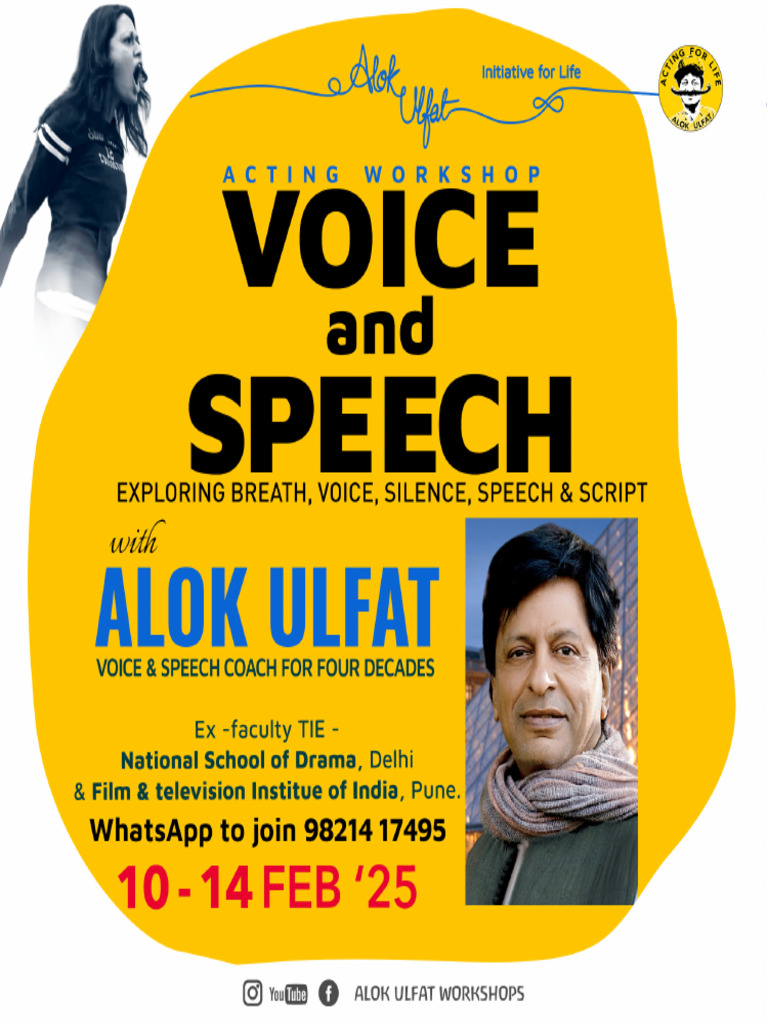 About Voice & Speech – Module One | PDF
