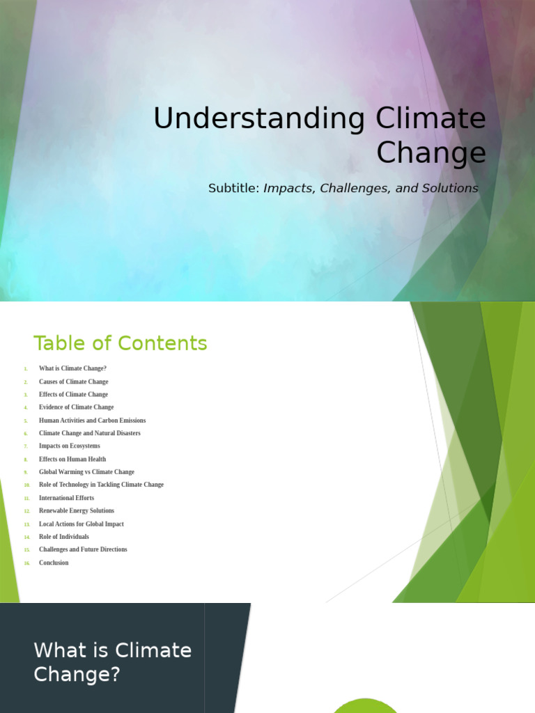 Climate Change | PDF | Climate Change | Climate