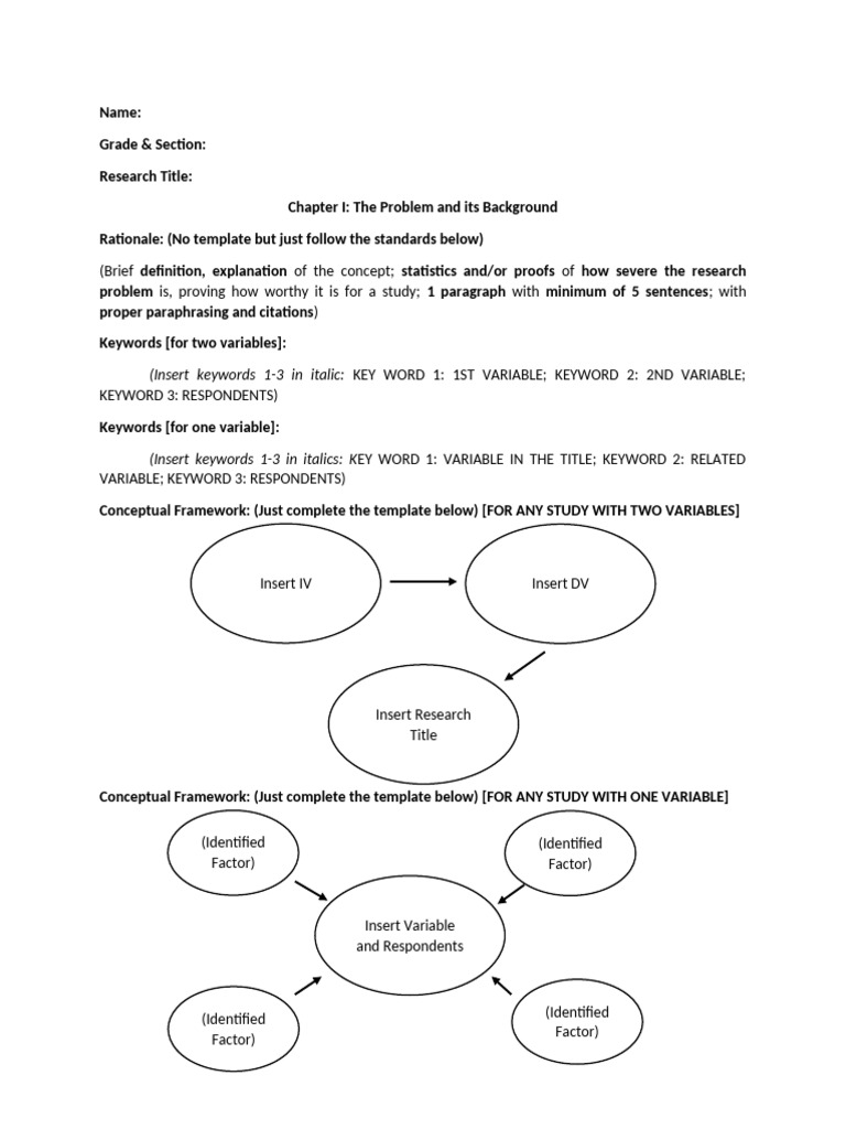 Template For Complete Chapter 1 RRL and RRS Matrix | PDF | Reserved ...