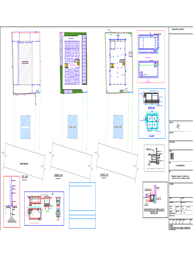 site plan | PDF | Sanitation | Hydraulic Engineering