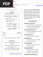 SIP & SWP - Calculator - Template | PDF