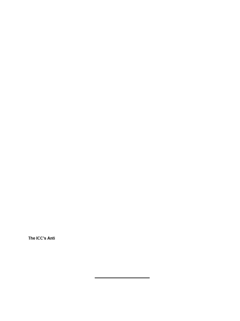 ICC Anti-Corruption Code Overview | PDF | Evidence (Law) | Burden Of ...