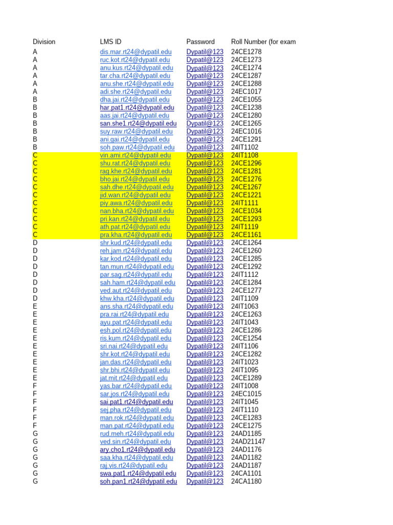LMS IDs 202425 (2) | PDF