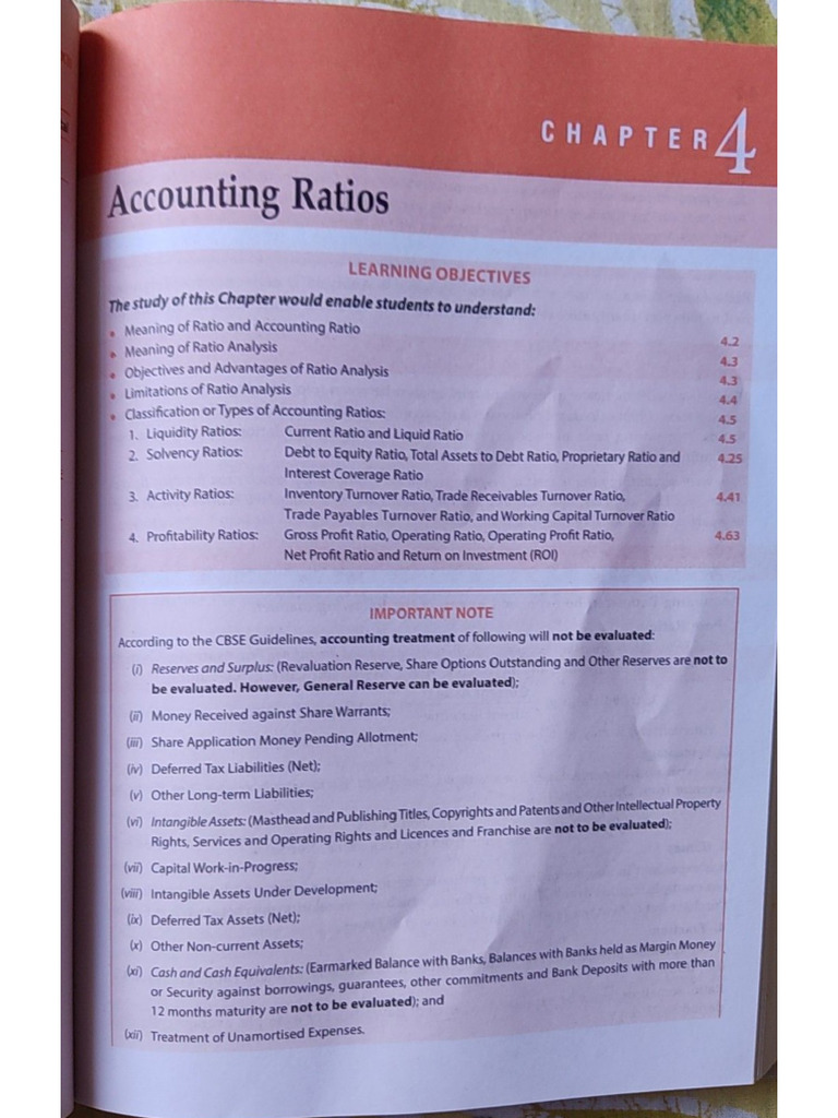 Accounting Ratios Part 1 | PDF