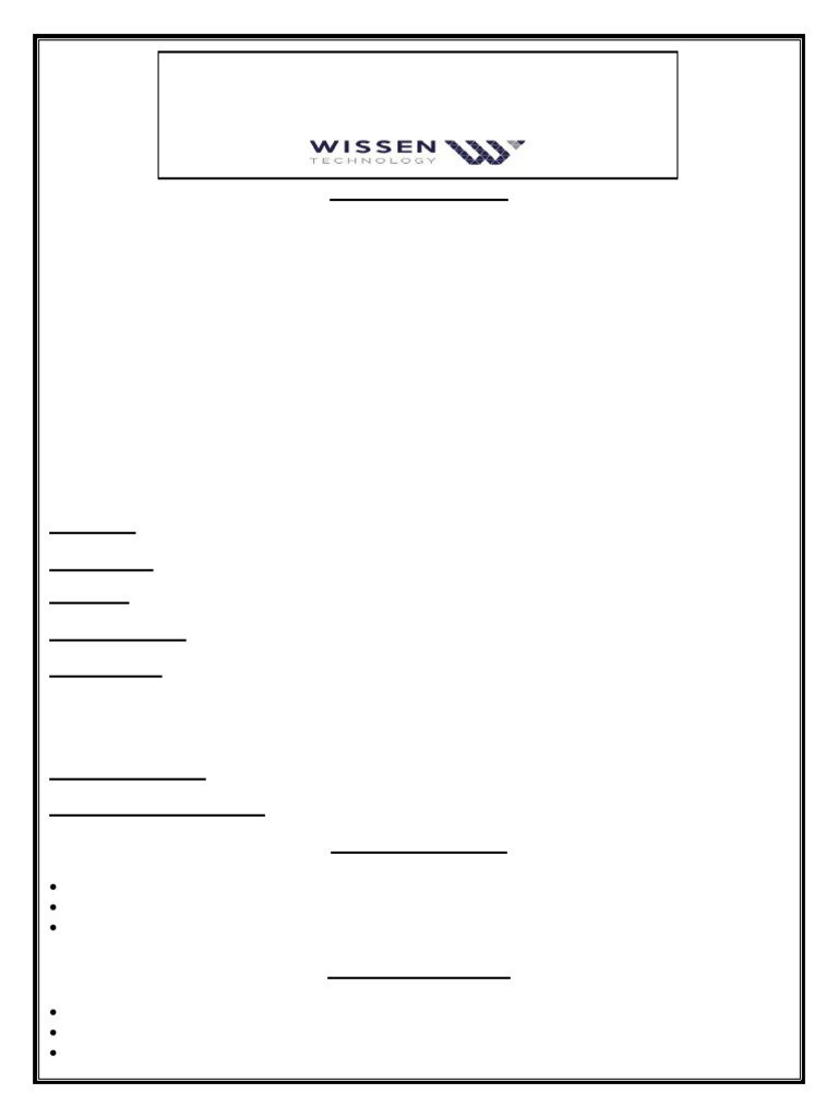 Wissen Technology | PDF | Artificial Intelligence | Intelligence (AI) & Semantics