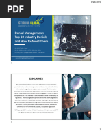 Denial Coding Examples NCCI MUE LCD NCD | PDF