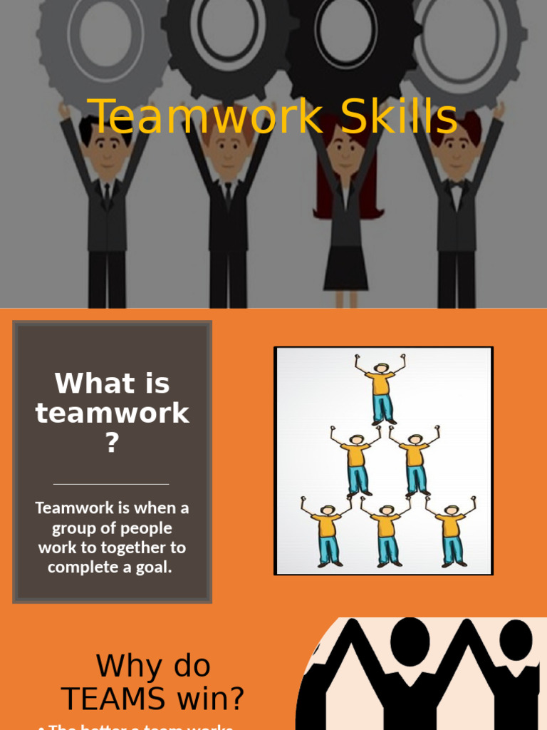 Teamwork Skills SLC PPT B | PDF | Skill | Leadership