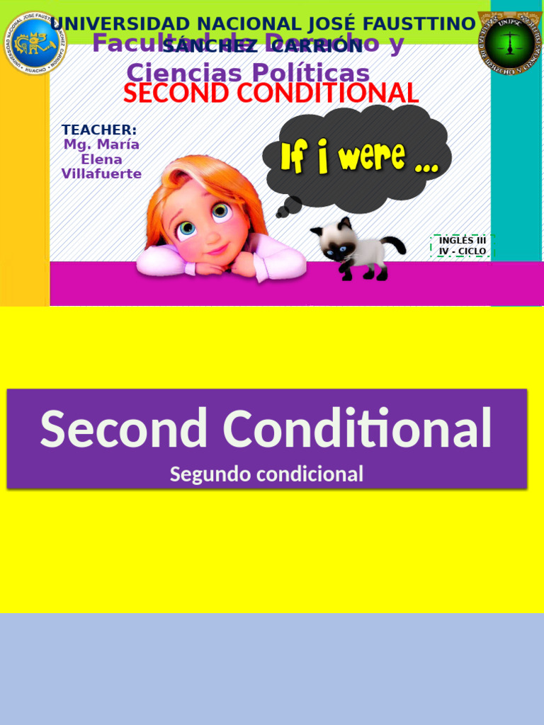 Second Conditional | PDF | Syntax | Semantic Units