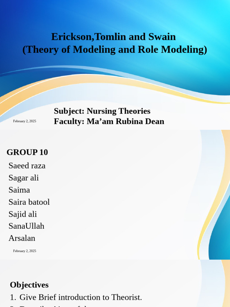 Nursing Theory: Modeling and Role Modeling | PDF | Nursing | Mentorship