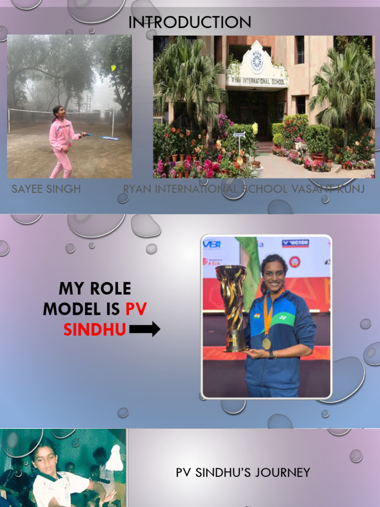 PV Sindhu: Journey and Achievements | PDF