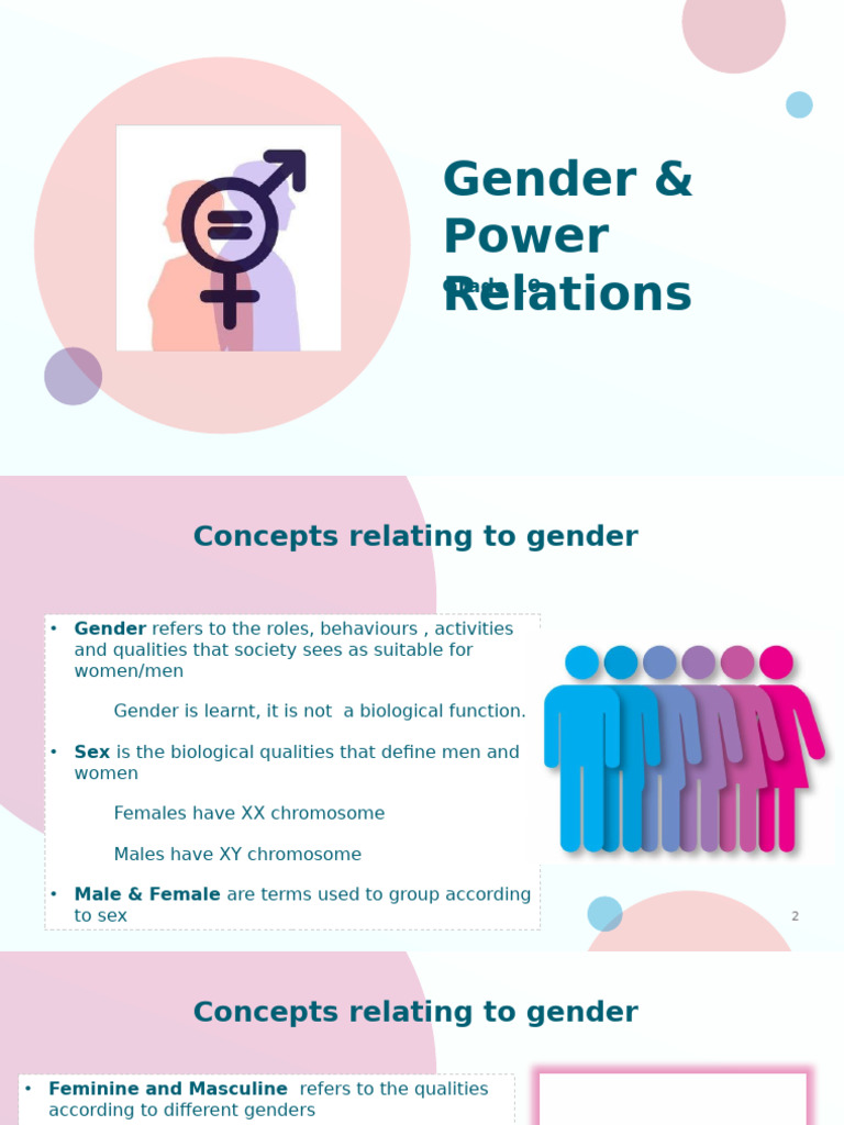 Understanding Gender Power Dynamics | PDF | Woman | Gender