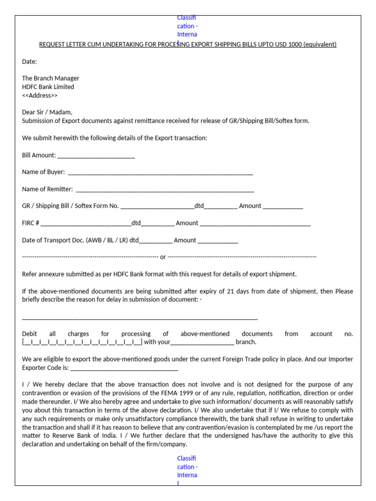 Customer Request Letter Format | PDF | Business