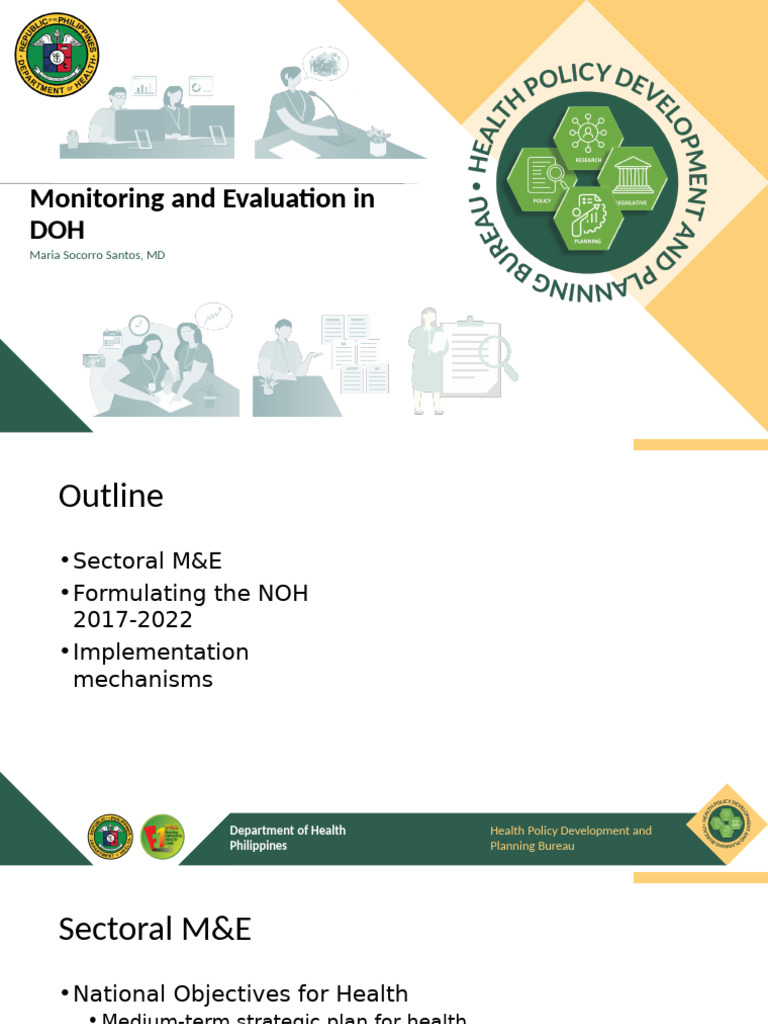 DOH Health Monitoring Strategy | PDF | Governance | Health Policy