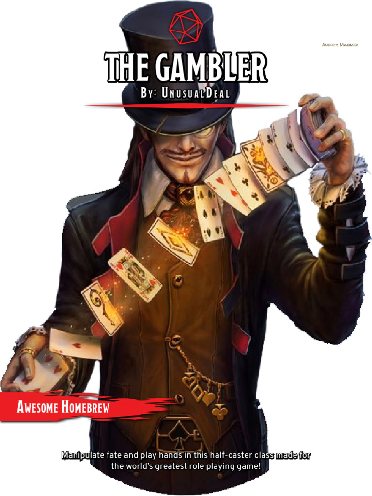 The Gambler Class by UnusualDeal | PDF | Gaming