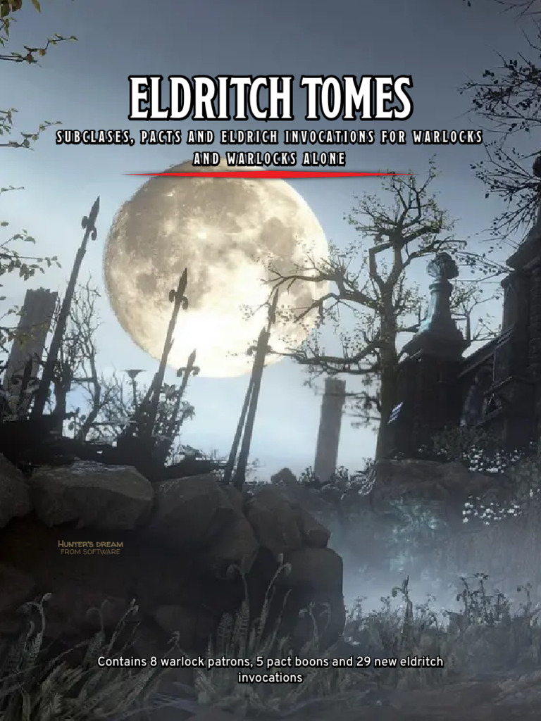 The Eldritch Tomes - Warlock Class Expansions by Qoentari | PDF
