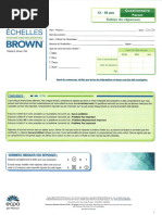 Descriptif SCQ + Cotation | PDF | Santé mentale | Médecine clinique