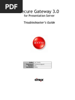 Secure Connect Gateway Virtual Edition Quick Setup Guide | PDF | Proxy Server | Gateway ...