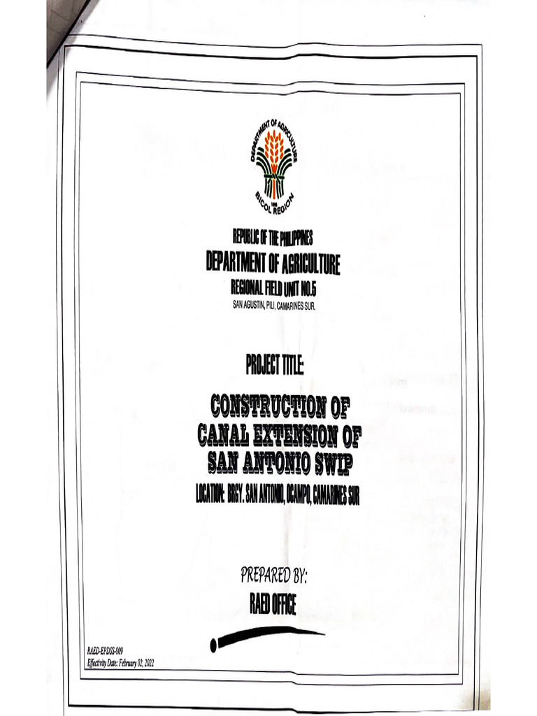 San Antonio Swip CANAL DED | PDF