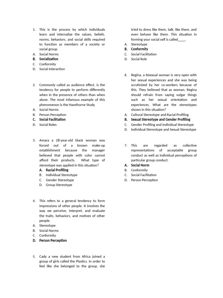 Understanding Social Behavior and Stereotypes | PDF | Stereotypes ...