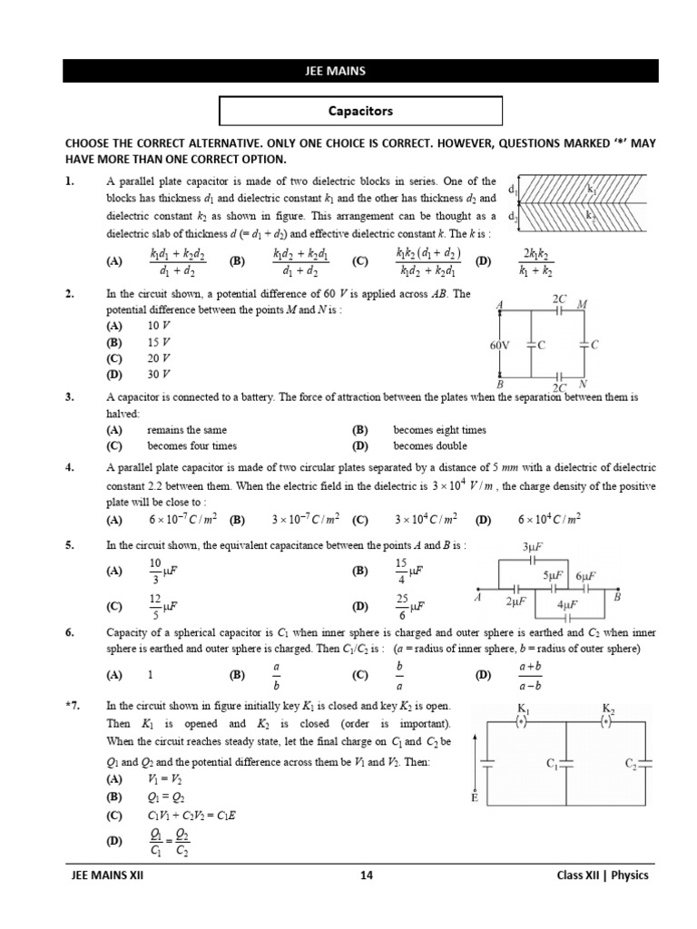 3. Capacitors | PDF | Capacitor | Capacitance