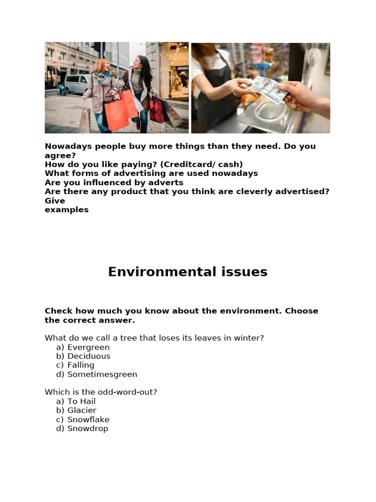 Environmental issues | PDF