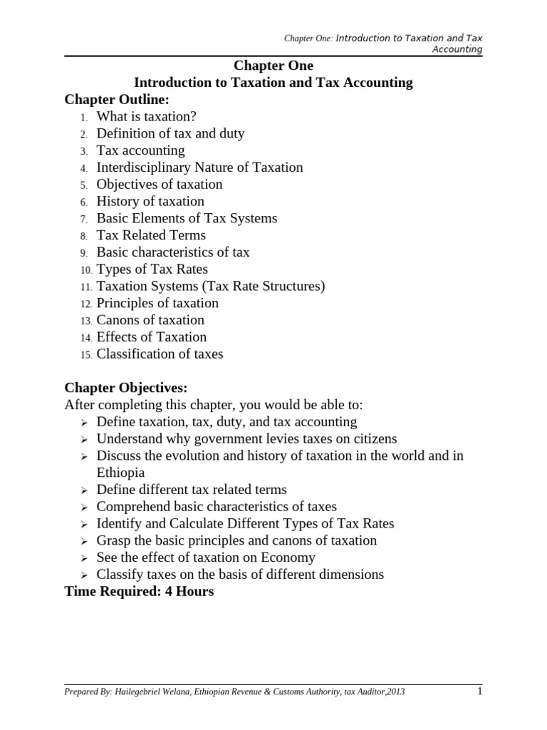 TAX ACCOUNTING ERCA | PDF | Taxes | Tax Rate