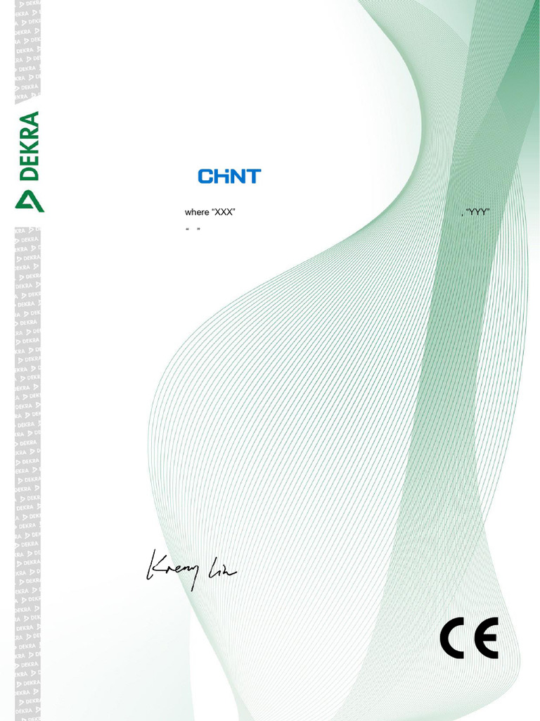 DEKRA Certification Document 6151484.01AOC | PDF | Manufactured Goods ...