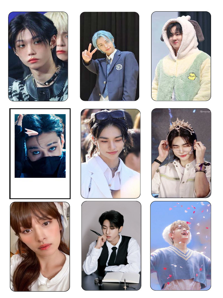 SKZ Photocards | PDF