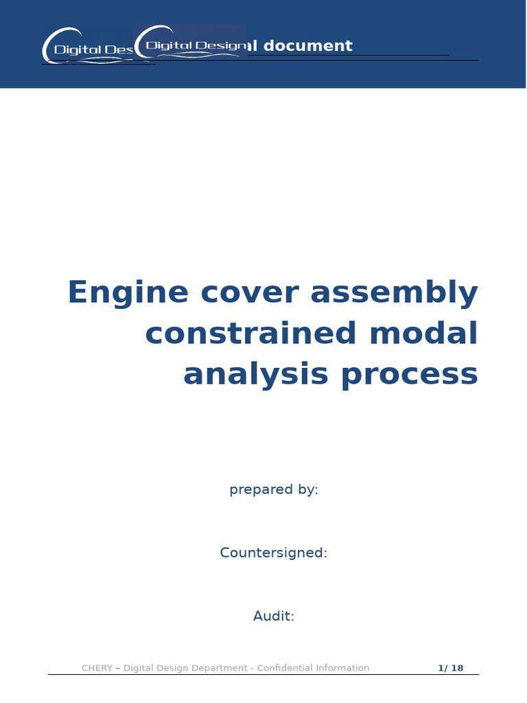 Engine Cover Assembly Constrained Modal Analysis Process | PDF | Finite Element Method | Dialog Box