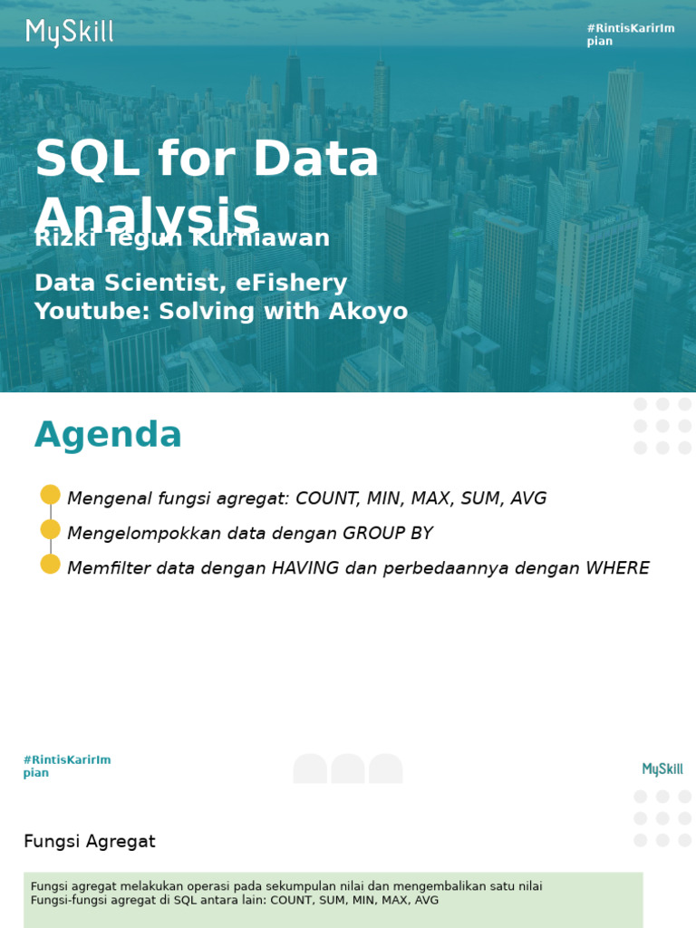 Modul 5 - SQL for Data Analysis | PDF