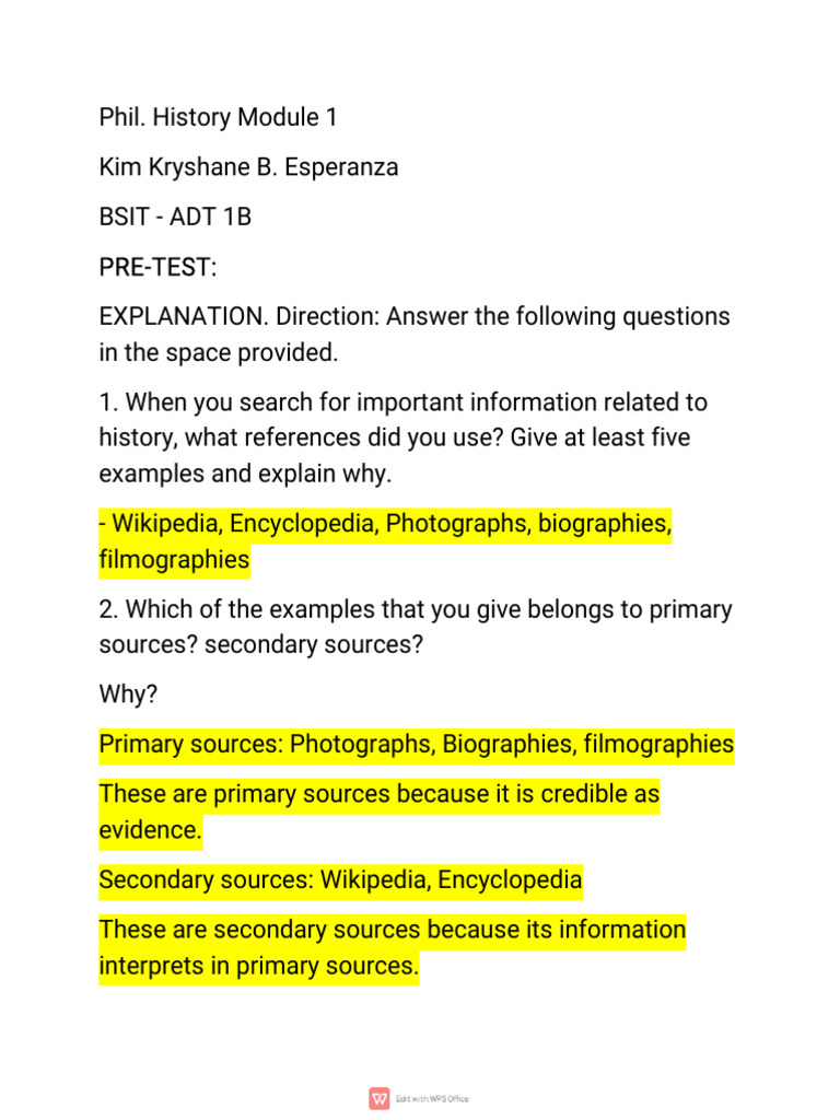 BSIT ADT 1B Phil. History | PDF