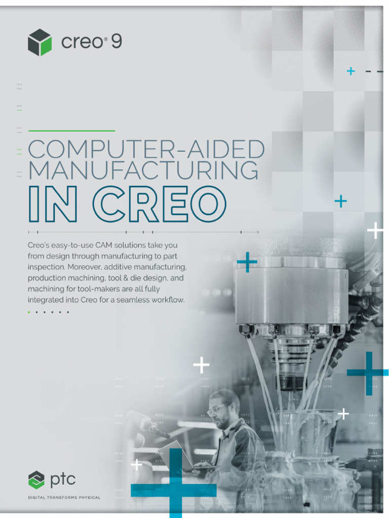 CAM in Creo Brochure - Plus - Interactive | PDF | Machine Tool | Computing