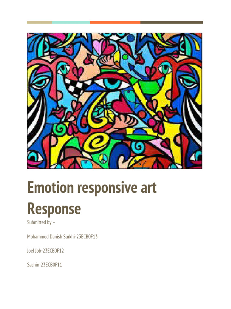 Emotion-Responsive Art with Neural Networks | PDF | Emotions ...