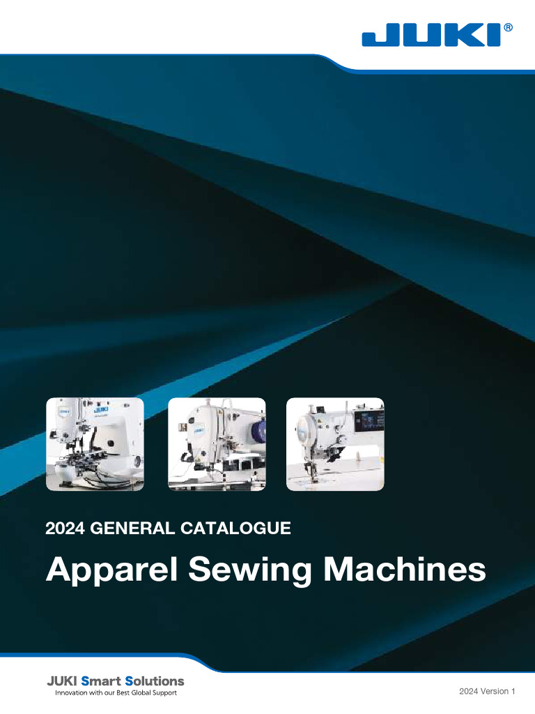 2024 Apparel Sewing Machines Catalogue | PDF | Sewing Machine | Sewing