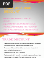 Chapter 7 Trade and Cash Discounts | PDF | Discounting | Invoice